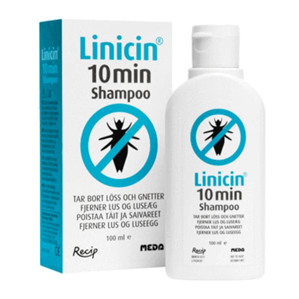 Kjøpe Sjampo «10 min» 100 ml | Linicin® - Skadedyrskongen.no